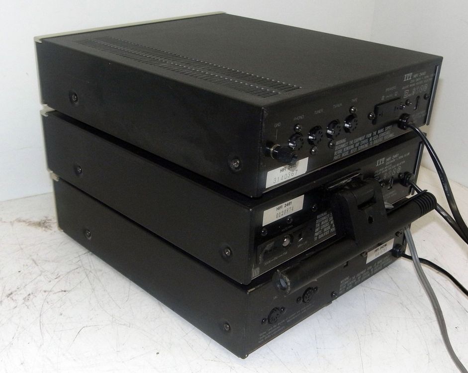 ITT Stereo Anlage mit Rack und Boxen (Gebraucht) in Männedorf für CHF ...
