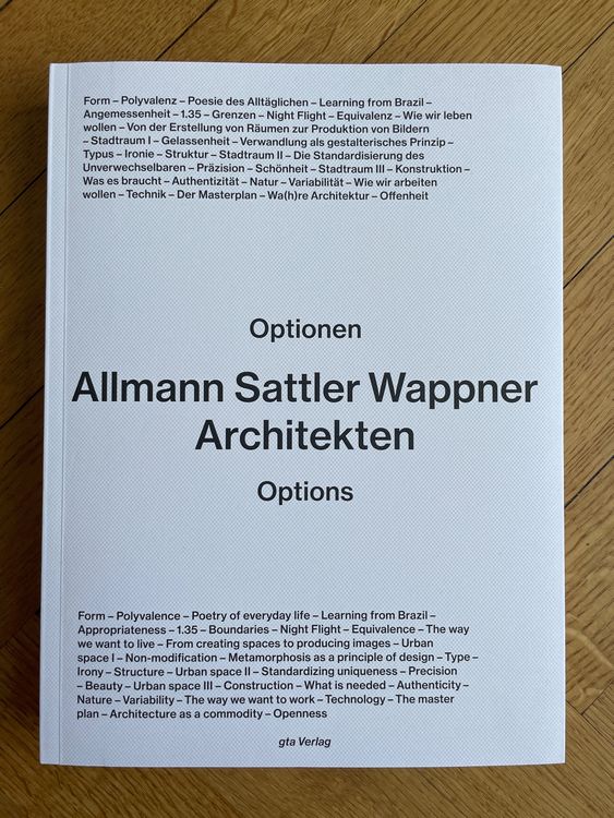 Allmann Sattler Wappner Buch, gta Verlag (Gebraucht) in Zürich für CHF ...