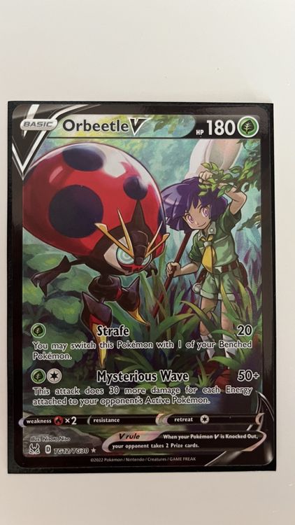 Pokemon Orbeetle V Lost origins Near Mint 🇬🇧 (Neu (gemäss Beschreibung ...