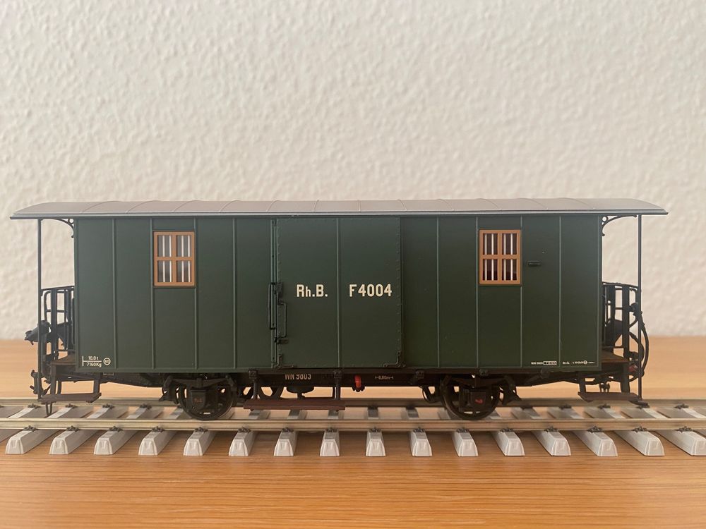 MBA PIROVINO RhB F4004 Gepäckwagen /Museumsversion (Neu und ...