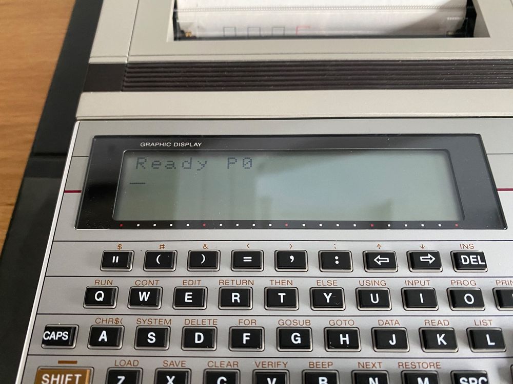Casio PB-700 Personal Computer Vintage Original FA-10 CM1 (Gebraucht) in Andhausen für CHF 241 ...