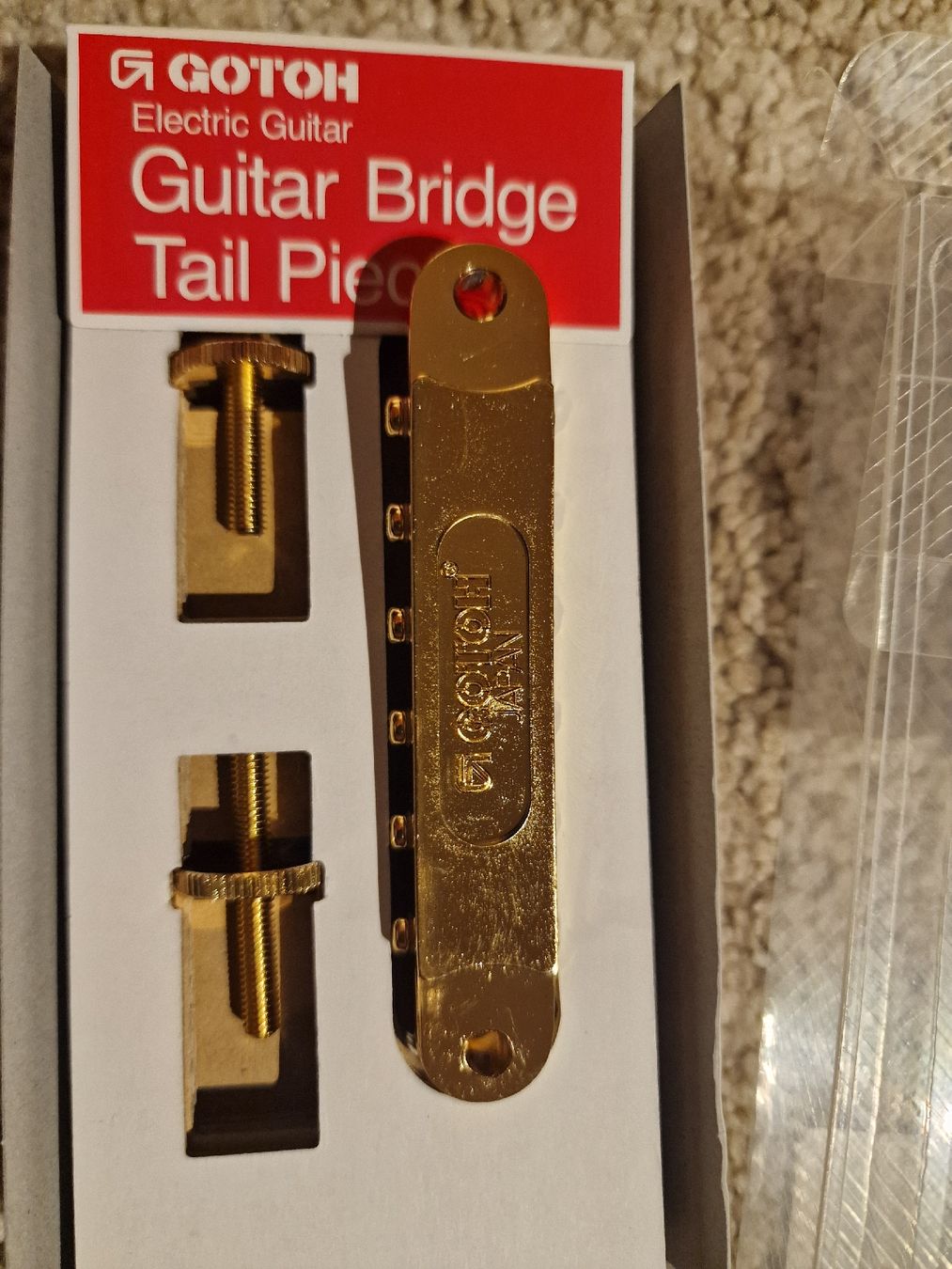 Goldene Gotoh Gitarrenbrücke - Neu! Bridge Gibson Les Paul (Neu und ...