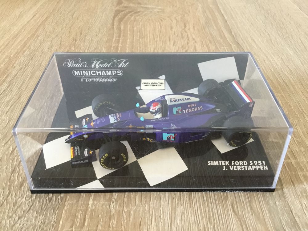 Simtek Ford S951 J. Verstappen F1 1995 1:43, neu (Neu und ...