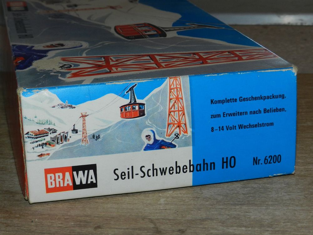 BRAWA H0 WS Seilschwebebahn Nr. 6200 (Neu (gemäss Beschreibung)) in ...
