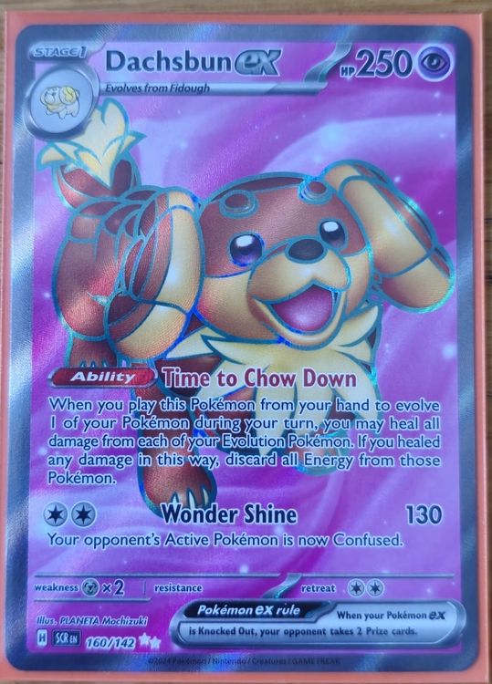 Carte Pokémon Dachsbun ex 160/142 (Gebraucht) in Genève für CHF 3 – mit ...