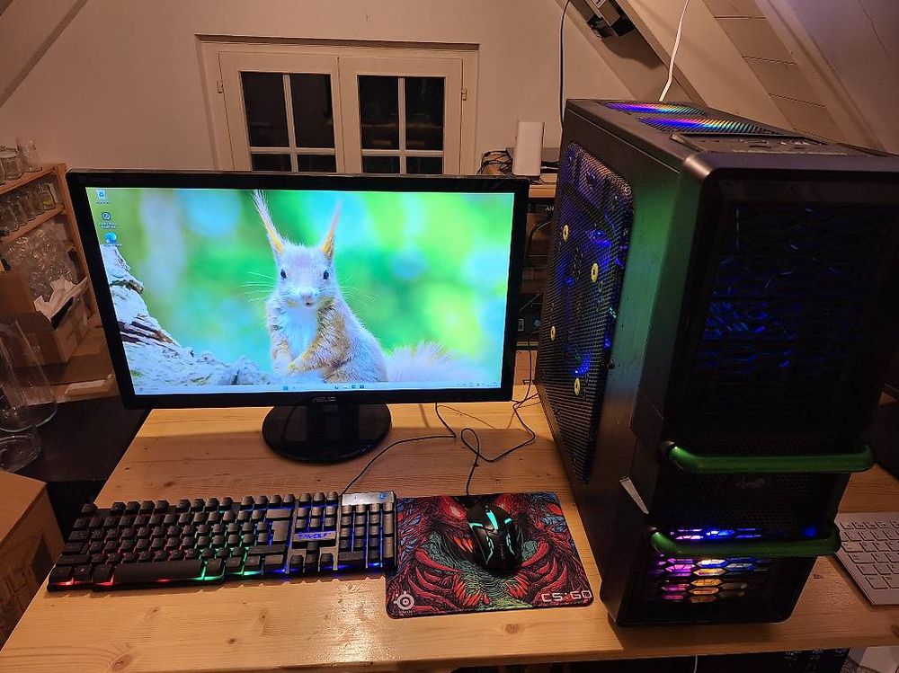 PC Gaming Set i7 Win 11 , 8GB GPU, 16GB7 (Gebraucht) in Schönenberg TG ...