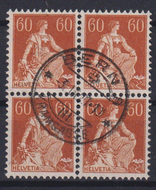 014) 4.Block Helvetia 140, Vollstempel | Kaufen auf Ricardo