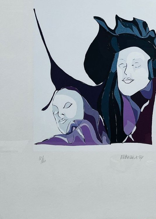 KÜNSTLER ? UNLESERLICH SIGNIERT SERIGRAPHIE (Gebraucht) in Gersau für CHF 29 – mit Lieferung auf ...