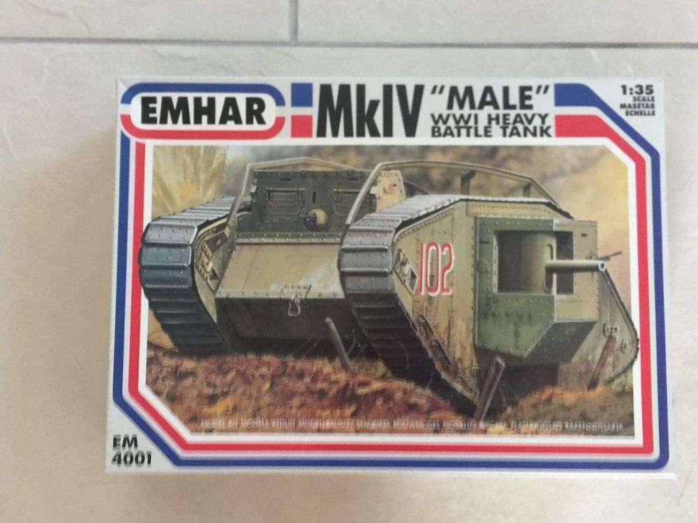 Mk IV "Male" WWI Tanke von Emhard | Kaufen auf Ricardo