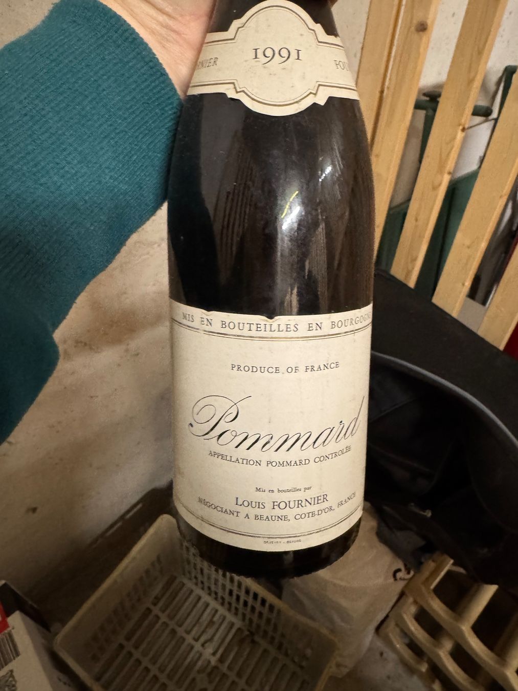 Pommard Louis Fournier 1991, Roter Burgunder, Rarität! (Neu (gemäss ...