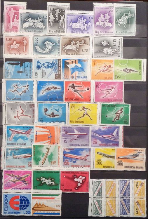 SAN MARINO: Postfrische Marken ** aus 1963–1966, 3 Fotos | Kaufen auf Ricardo