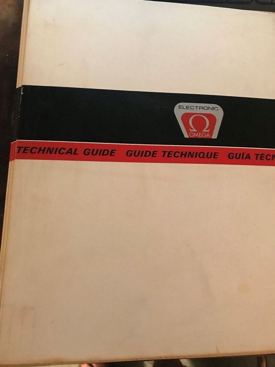 OMEGA GUIDE TECHNIQUE CAL de1300 à 1604 | Kaufen auf Ricardo