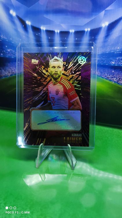 Topps Ucc Gold X Whip 22/23 Konrad Laimer Autogramm | Kaufen auf Ricardo