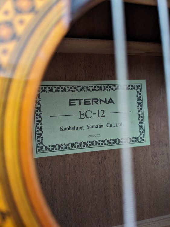 Gitarre Yamaha Eterna EC-12 | Kaufen auf Ricardo