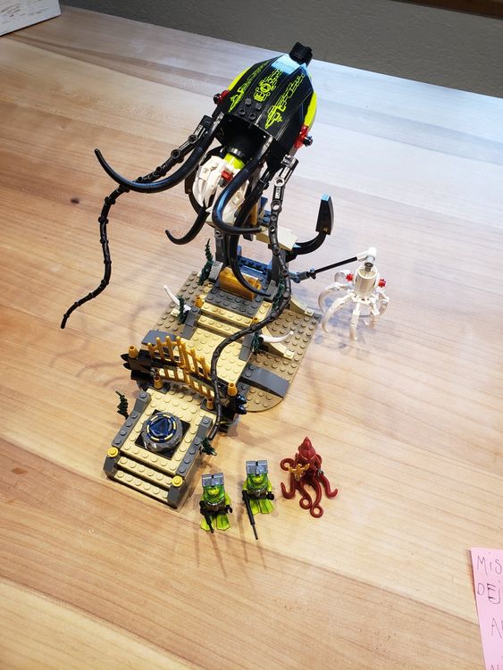 Lego Atlantis 8061 Tintenfischtor mit Anleitung | Kaufen auf Ricardo