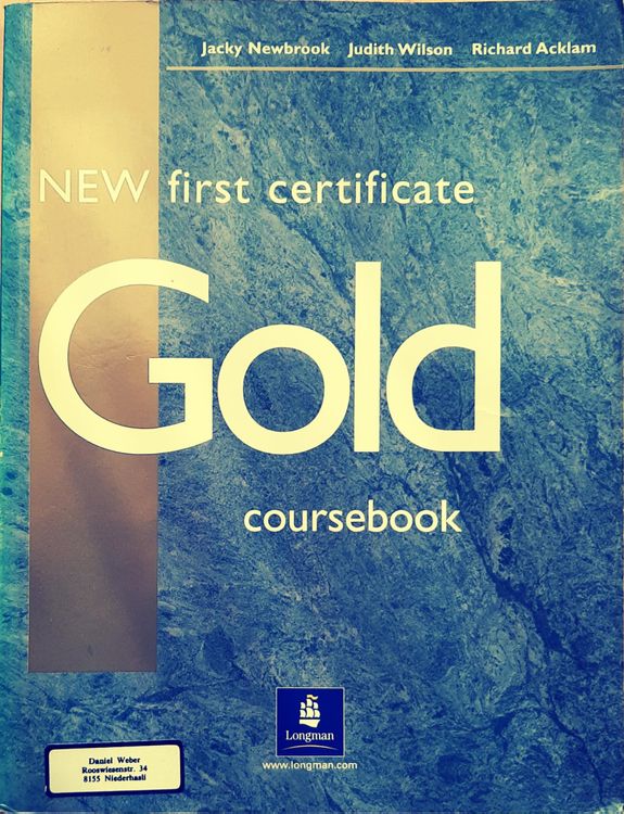 Englisch: New First Certificate (B2) - Coursebook & more ... (Gebraucht ...