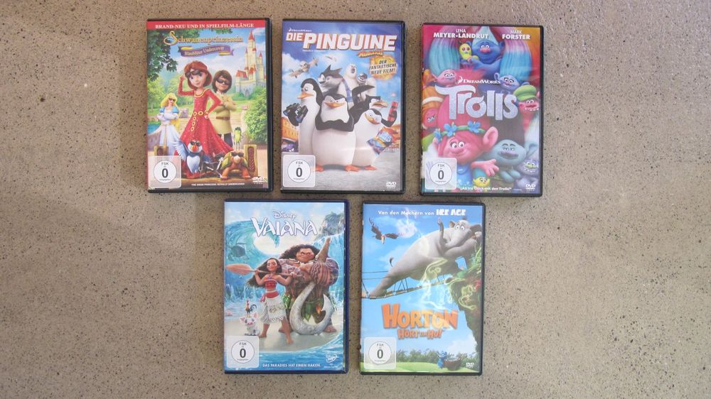 5 DVDs Kinderfilme - Trolls, Hort Story etc. (Gebraucht) in Brunnen für CHF 1 – mit Lieferung ...