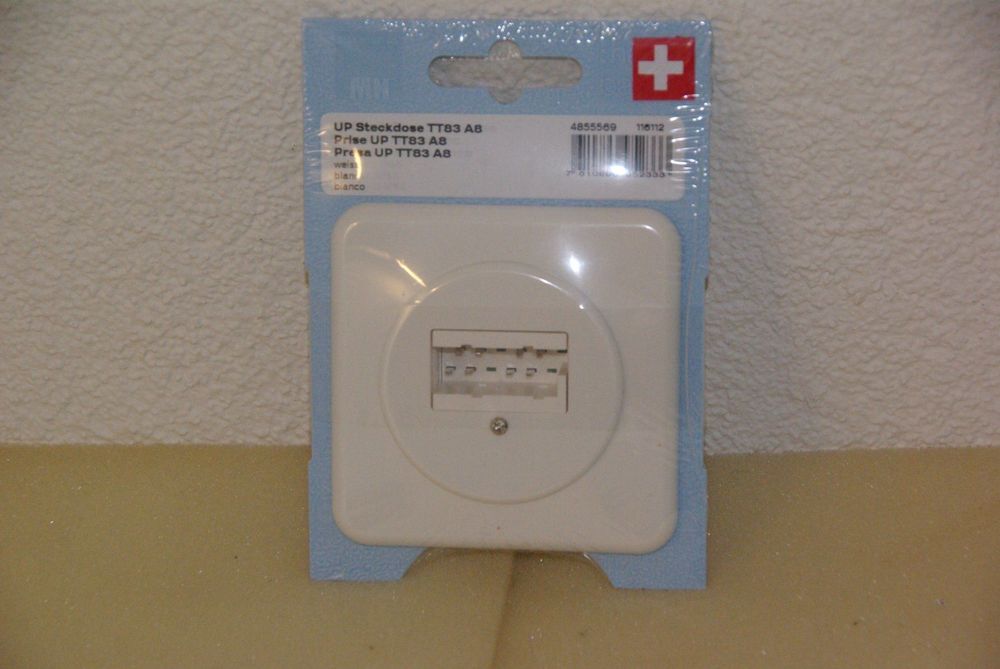 Hager Basico TT83 Steckdose UP, weiss (Neu und originalverpackt) in ...