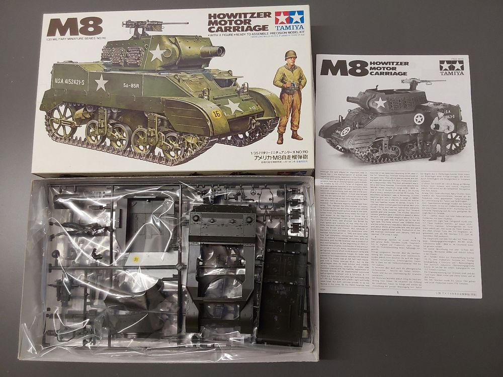 Tamiya M8 Howitzer Motor Carriage, neu & originalverpackt | Kaufen auf ...