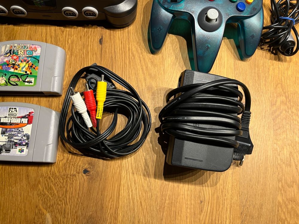 Nintendo 64 N64 + 2 Spiele Super Mario 64 Konsole Retro (Gebraucht) in ...