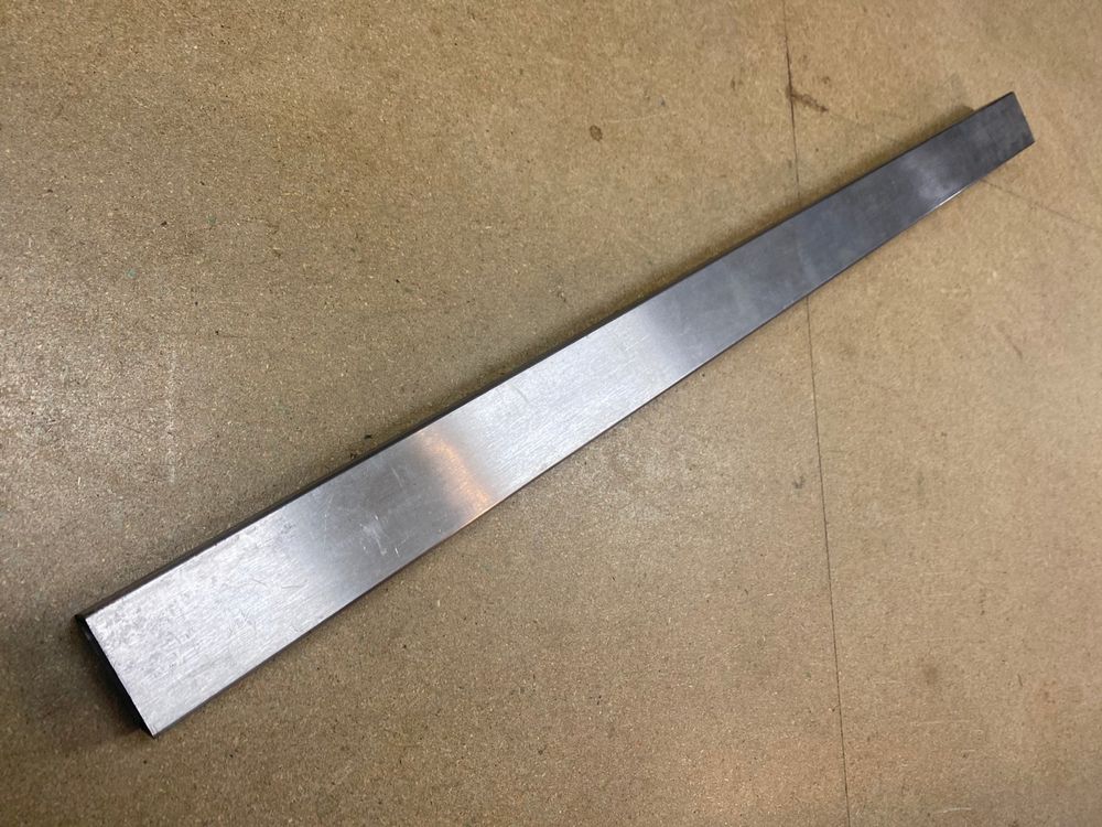 Chromstahl- Rechteckrohr V2A, 60 x 40 x 2, Länge 960 mm (Gebraucht) in ...