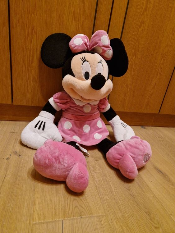 70cm grosses Minnie Mouse Plüschtier original Disney | Kaufen auf Ricardo