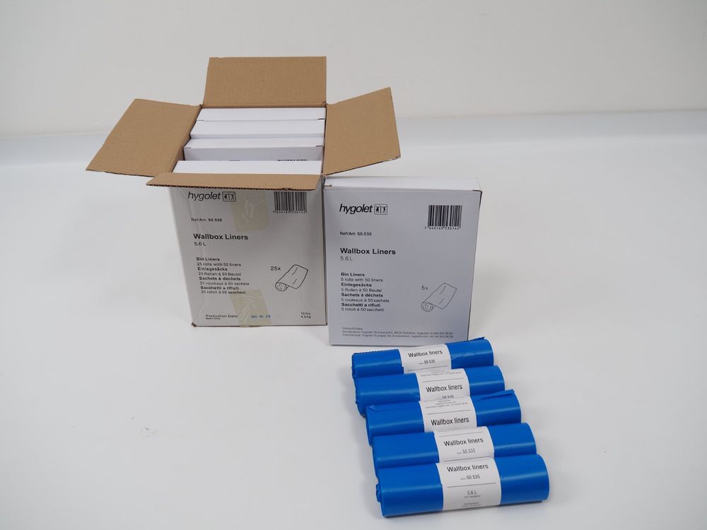 25x HYGOLET Einlegesäcke zu Wallbox 5,6 Liter (25030629PL) | Kaufen auf ...