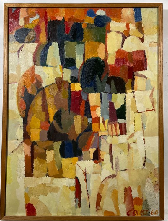 Carlos Duss (1932-1990) grosses Gemälde | Kaufen auf Ricardo
