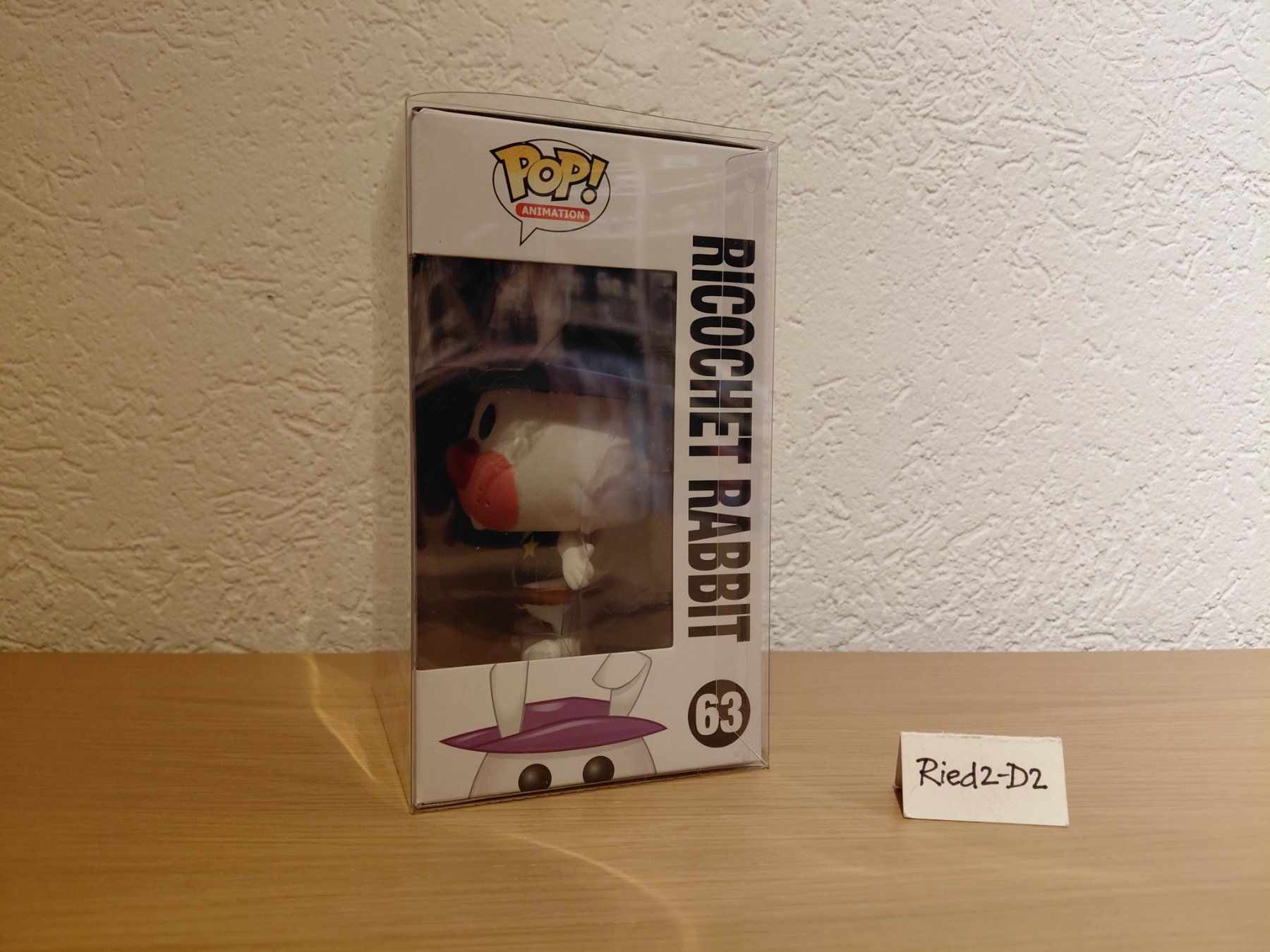 Funko Pop Animation 63 Hanna-Barbera Ricochet Rabbit Flocked (D ...