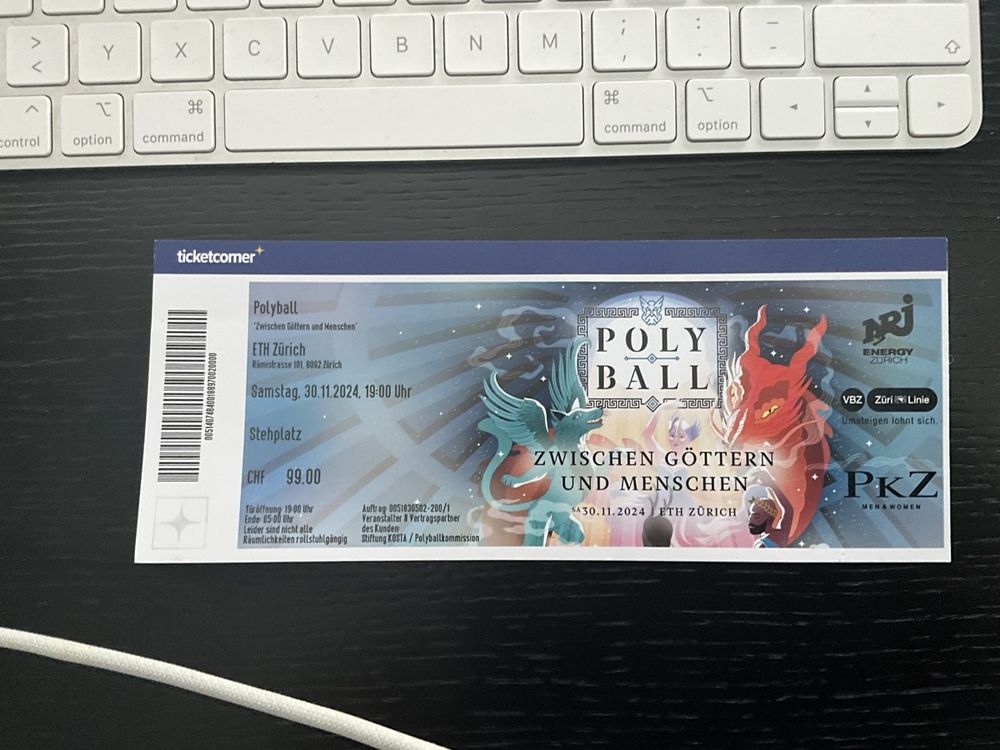 Polyball Ticket (regulär) | Kaufen auf Ricardo