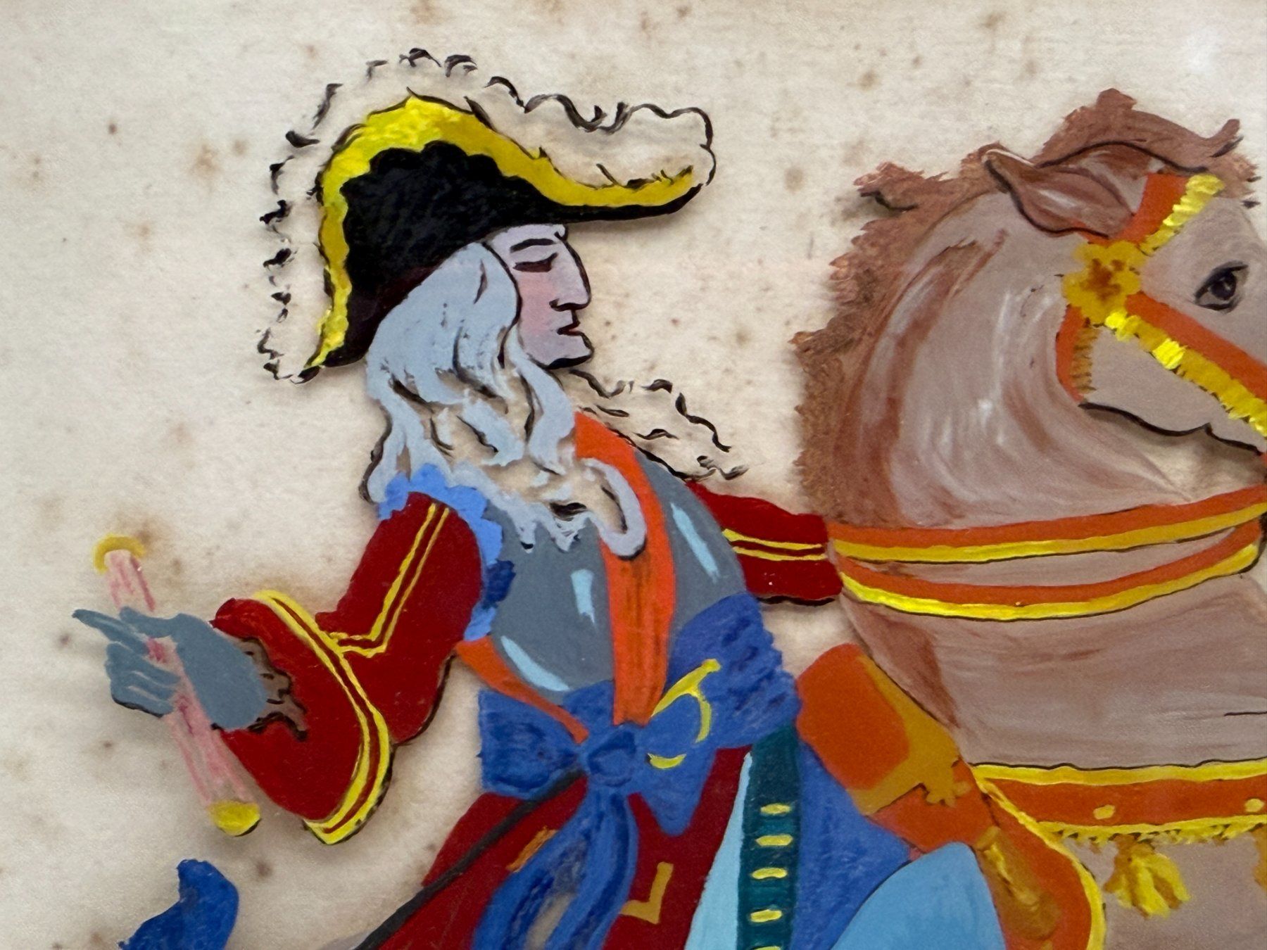 Guy ARNOUX (1886-1951) Peinture originale gouache sur verre (D'occasion ...
