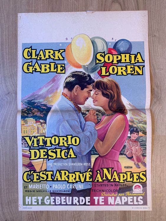 Filmplakat Loren/Gable belgische Version | Kaufen auf Ricardo