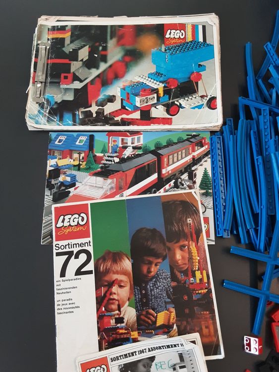 Alte LEGO Sammlung mit alten Plänen, z.T. Von 1972 ab 1.--!! | Kaufen ...