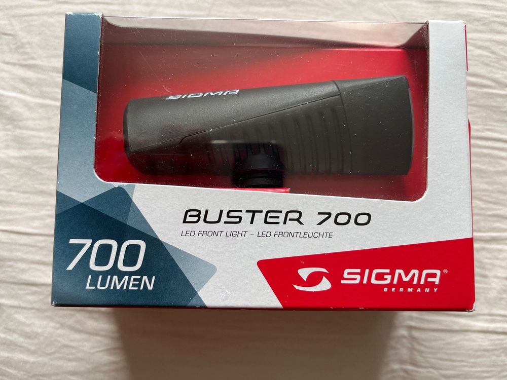 Sigma Buster 700 lm (Neu und originalverpackt) in Ebnat-Kappel für CHF ...