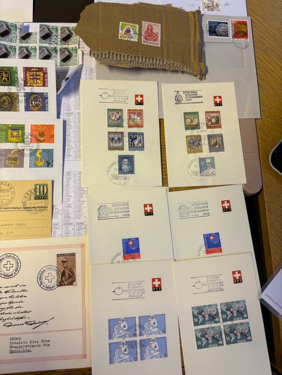 Chrüsimüsi Pösteli Schweizer Marken Belege und FDC ab Alt (Gebraucht) in Murgenthal für CHF 19 ...