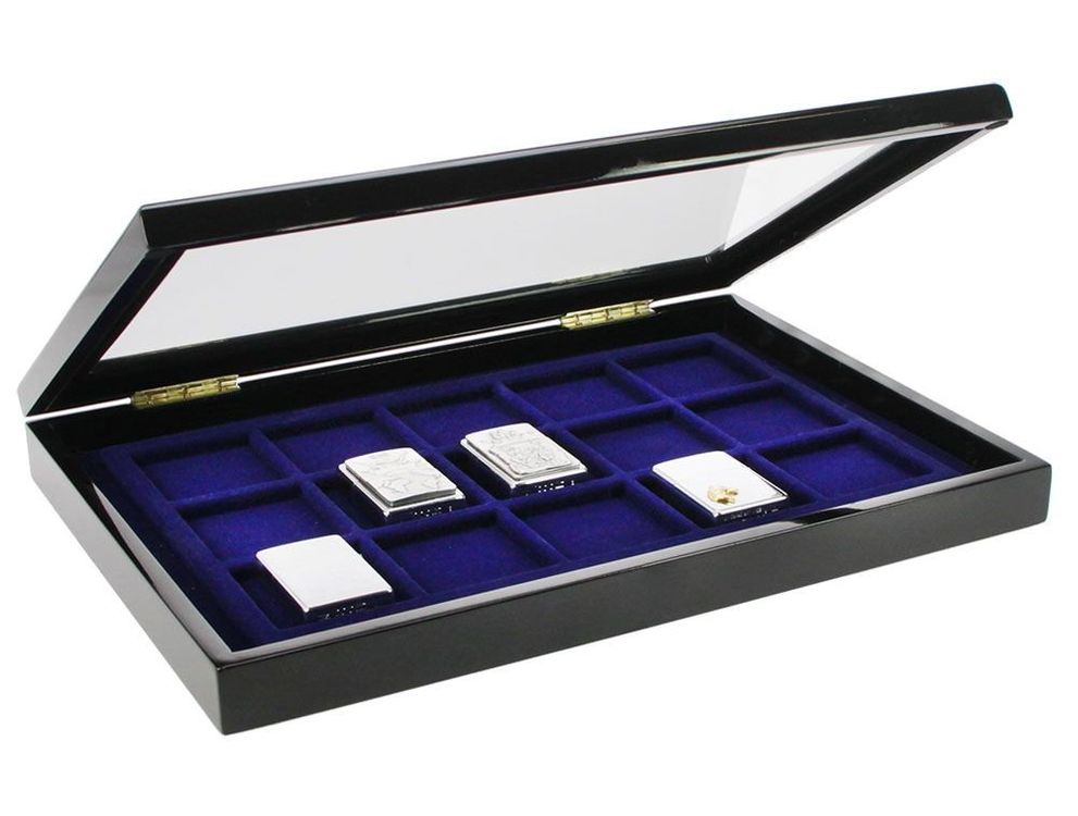 SAFE 5901 Sammelvitrine für 15 Fächer ZIPPO Feuerzeuge | NEU (Neu und ...