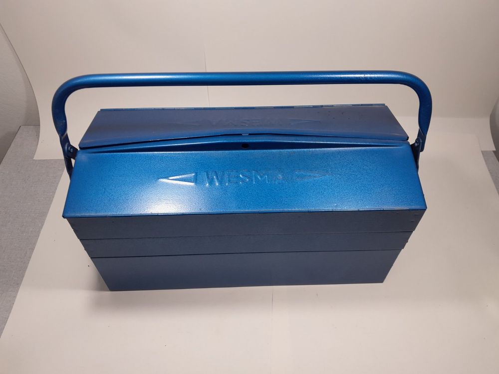 Vintage Wesma Metall Werkzeugkoffer | Kaufen auf Ricardo