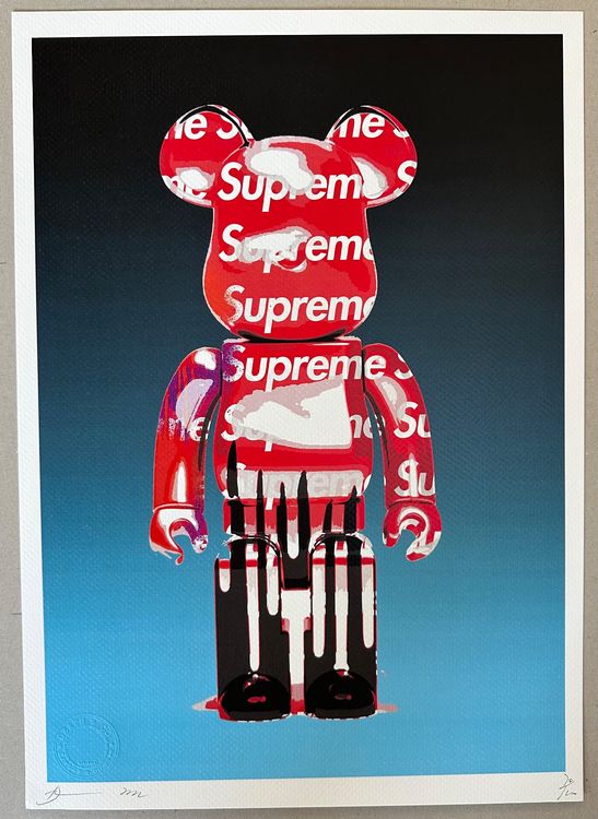 Death: Supreme Bearbrick, signiert 20/100 | Kaufen auf Ricardo