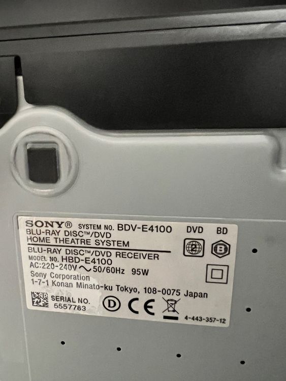SONY Soundanlage BDV-E4100 | Kaufen auf Ricardo