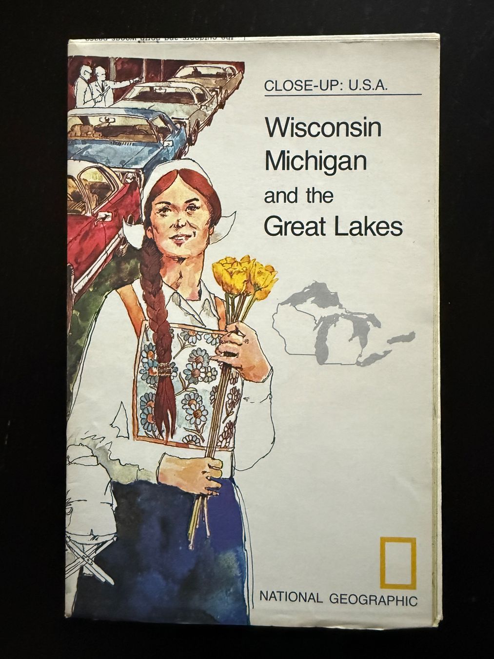 National Geographic: Wisconsin, Michigan, Grosse Seen! 1973 (Gebraucht ...