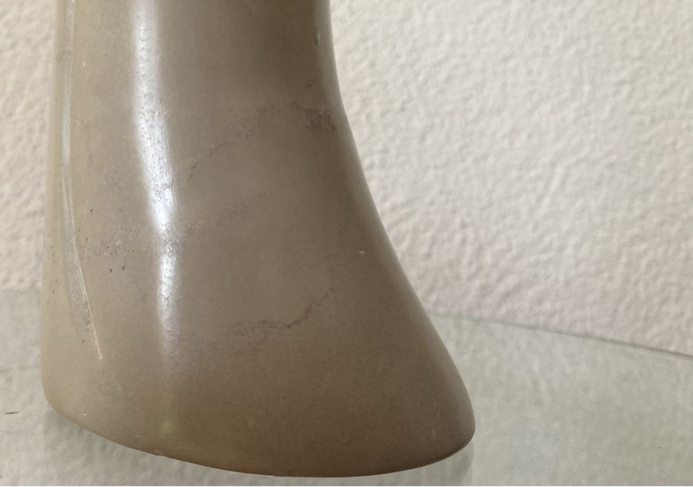 Skulptur Speckstein weiss-beige 23cm Paar Umarmung Liebe | Kaufen auf Ricardo