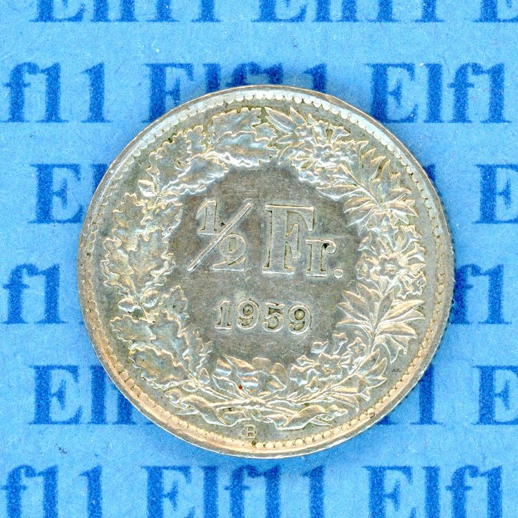 CHF___0.50 1959 vz 50 Rappen | Kaufen auf Ricardo
