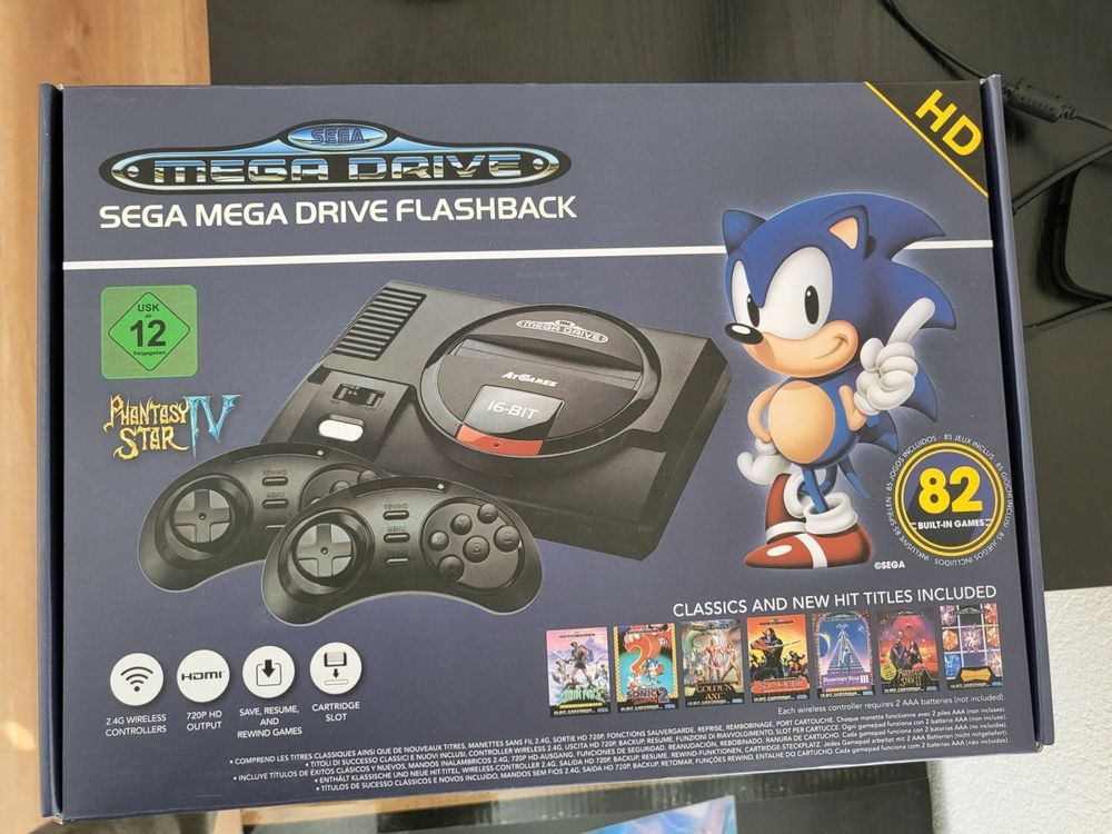 Sega Mega Drive Flashback mit 82 Spielen (Gebraucht) in Oensingen für ...
