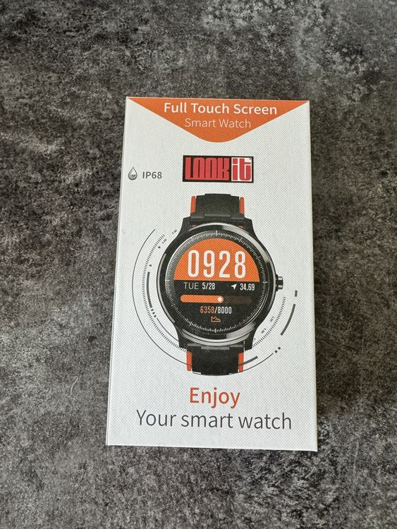 LOOKIT Enjoy Full Touch Screen Smart Watch (Neu (gemäss Beschreibung ...