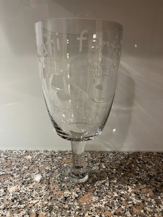 Grosses Kaffeeglas "Kafi Fertig" (Neu (gemäss Beschreibung)) in Wilen ...