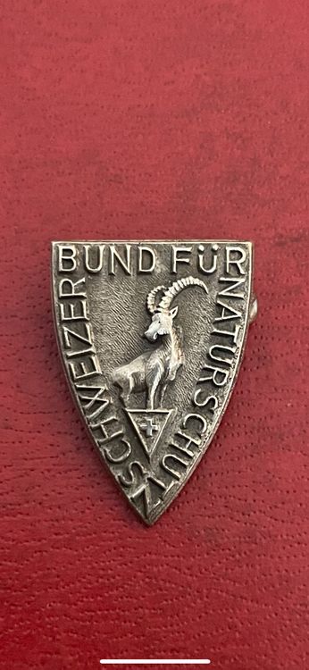 Silber Abzeichen Schweizer Bund für Naturachutz | Kaufen auf Ricardo