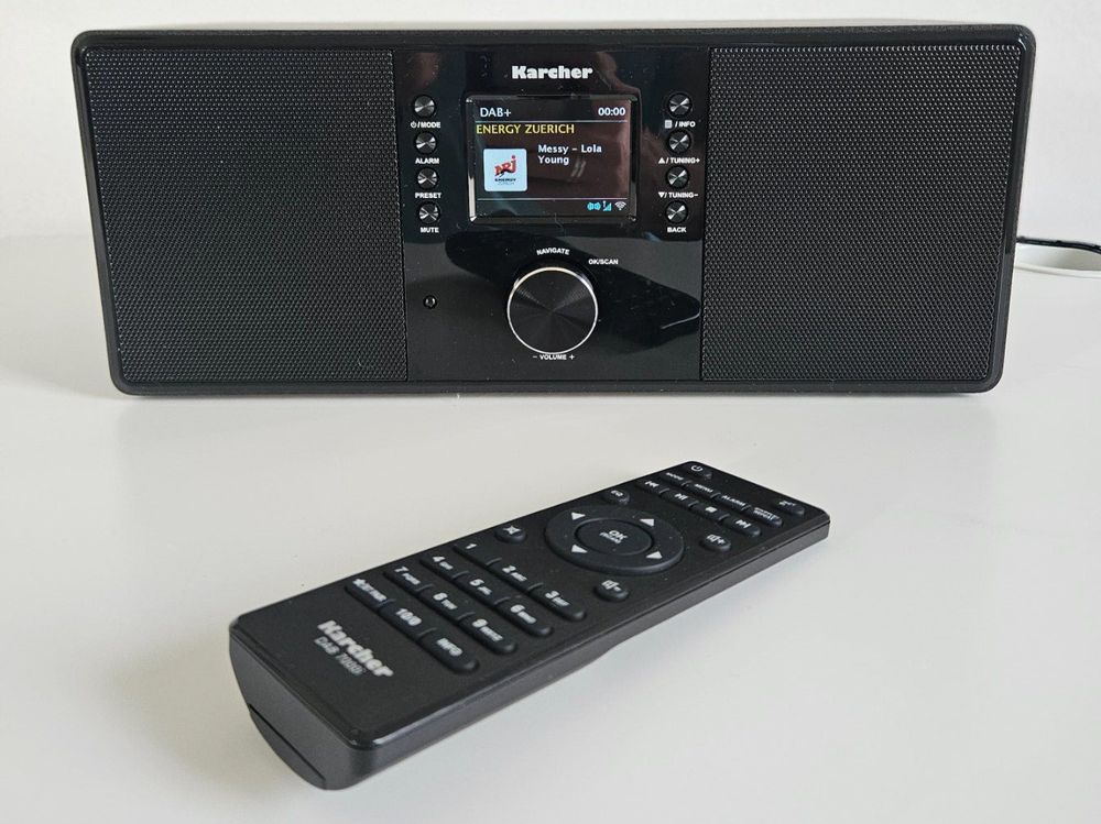 Karcher DAB 7000i Internetradio, DAB+, Bluetooth, WLAN (Gebraucht) in ...