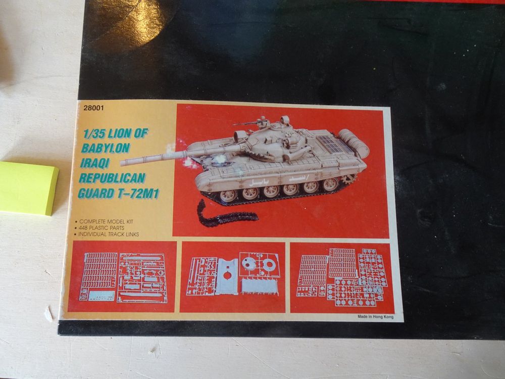 Kirin 28001 Lion of Babylon Iraqi Rep. Guard T-72M1 Panzer (Neu (gemäss ...