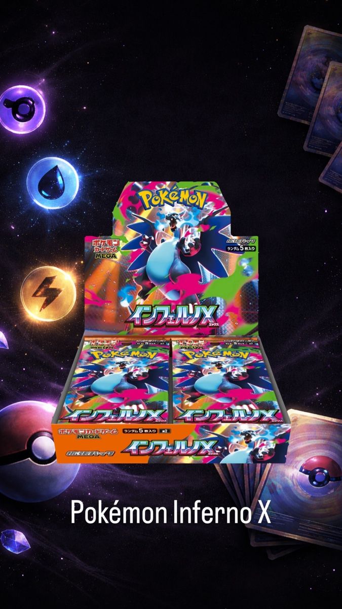 Pokémon Inferno X Booster Box JP – Neu & OVP!🔥 (Neu und ...