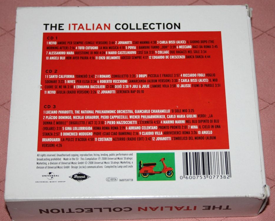 CD The Italien Collection 3 CD's (23) (Neu (gemäss Beschreibung)) in ...